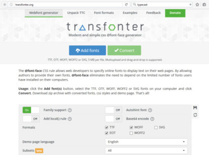 Online Font Testing Tools
