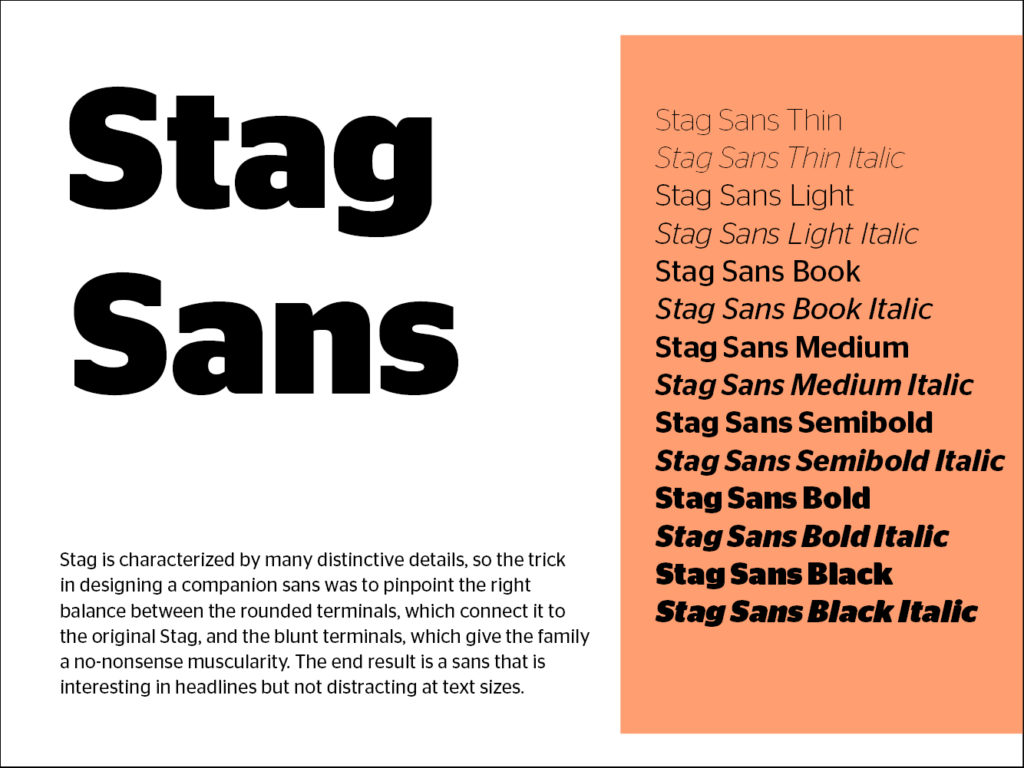 Stag Sans | Local Fonts