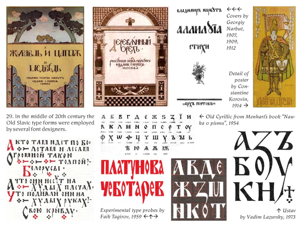 Old Slavic alphabets and new fonts | Local Fonts