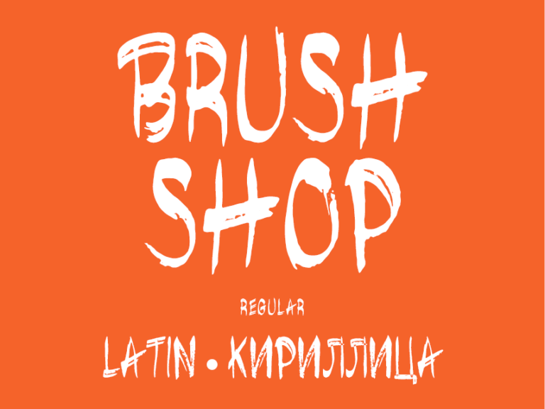 Handwritten Cyrillic Brush Style Free Fonts