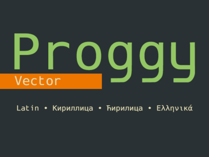 International Cyrillic Monospaced Fonts