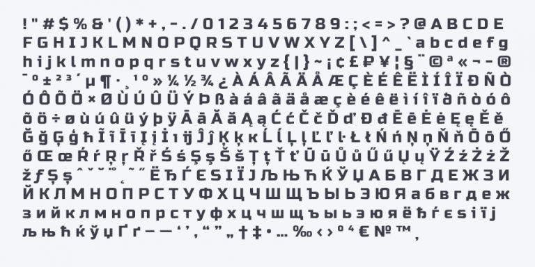 Russo One | Local Fonts