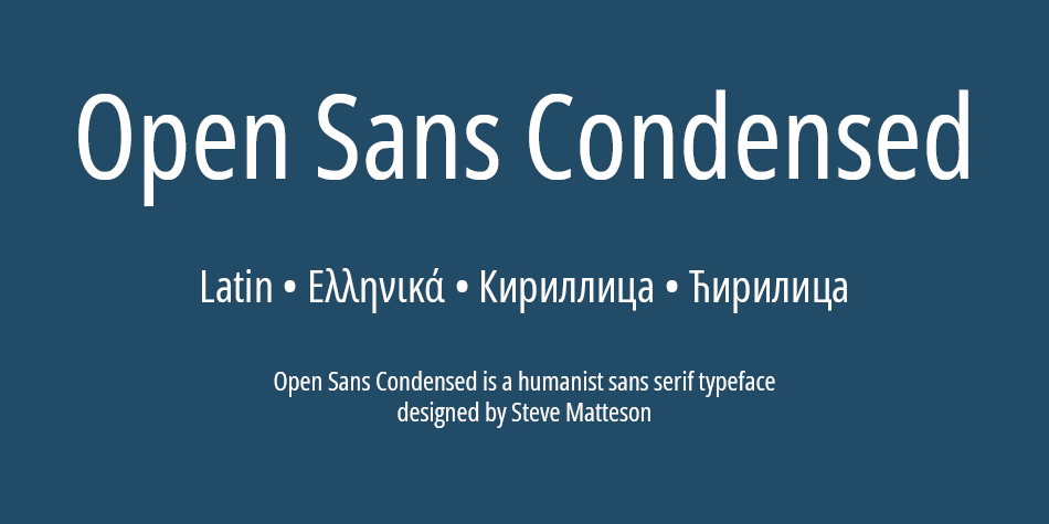 Open Sans Condensed
